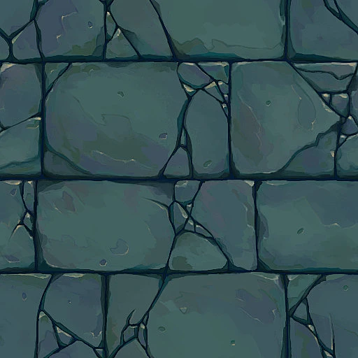 Handpainted PBR Tiled Texture, Tom Kielski : I hand painted this ...