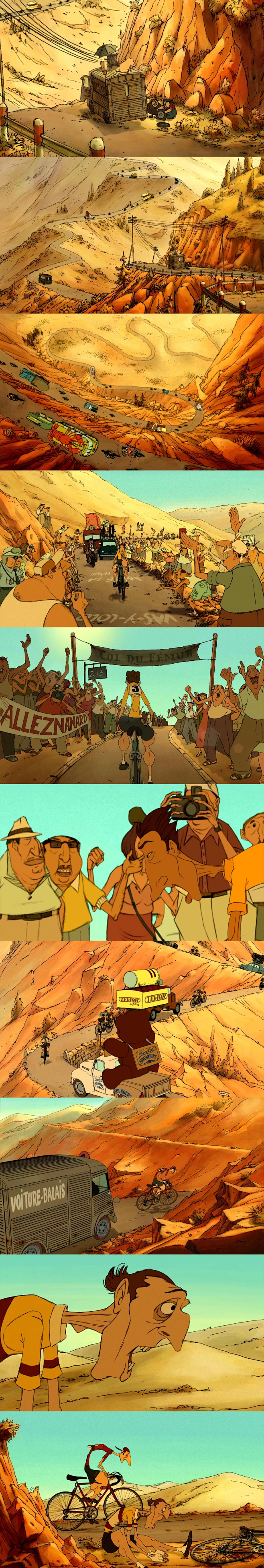 【疯狂约会美丽都 Les triplettes de Belleville (2003)】15 西维亚·乔迈 Sylvain Chomet ...
