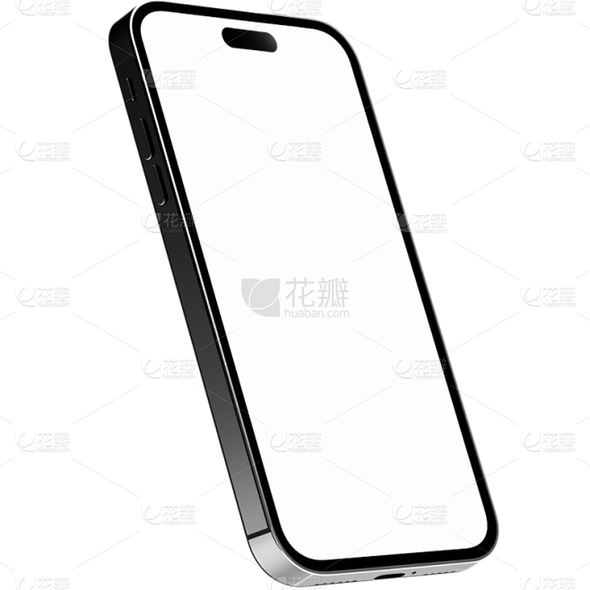 样机系列写实苹果手机样机边框侧面角度