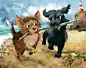来自澳大利亚艺术家组合Pip & Pop(Nicole Andrijevic和Tanya Schultz)的装置艺术作品，梦幻的糖果色像少女 ...