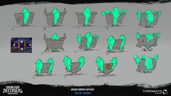 Prop Concept Art - Dungeon Defenders: Awakened, Dallin Bifano : Here ...