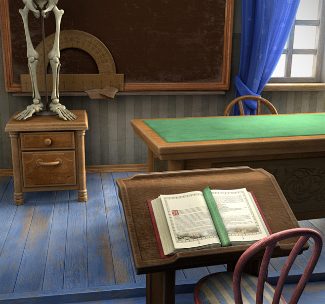 欧美Q版室内场景原画来自cgbook.cn (841)