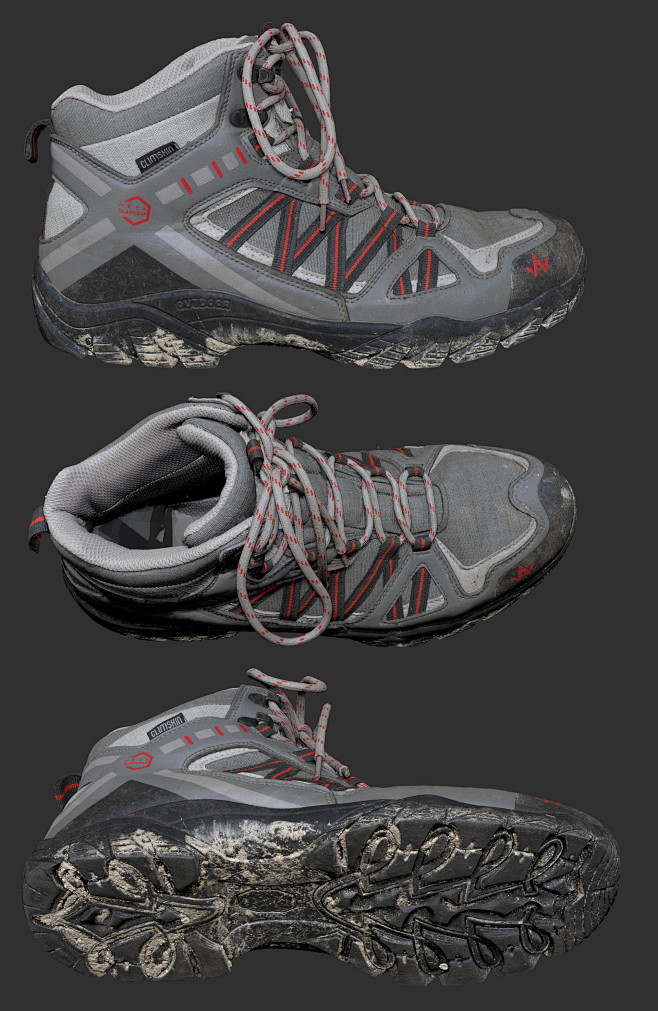 Wanabee_Shoe_Retopology, Grzegorz Kawecki : Shoe_photogrammetry ...