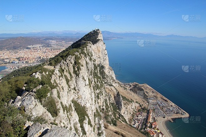 岩石的直布罗陀