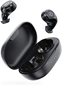 ENACFIRE Wireless Headphones, E60 Wireless Earphones with Wireless Charging Case, 8H Non-Stop ...