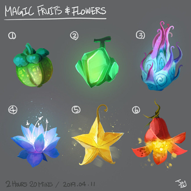 Magic Fruits & Flowers