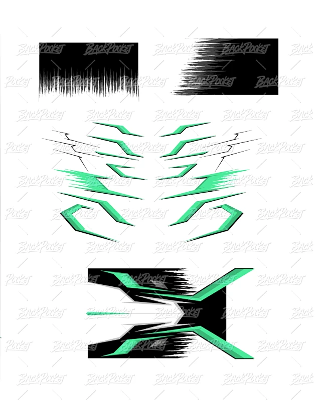 Wrap Design Pack 82 : This is an update of out very popular WDP 65, keeping the same style justy ...