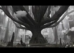 场景构图黑白构成画面构成黑白稿来自cgbook.cn (568)-花瓣网