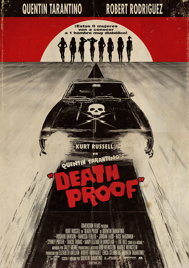 金刚不坏 Death Proof (2007) 导演: 昆汀·塔伦蒂诺 编剧: 昆汀·塔伦蒂诺 主演: 库尔特·拉塞尔 / 佐伊·贝尔 / 罗莎里奥·道森 / 范妮莎·费丽托 / 西德尼·塔 ...