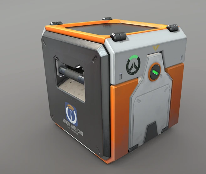 Overwatch Box - 3D model by Manuel Contento (@manuelcontento) [377041b]-花瓣网