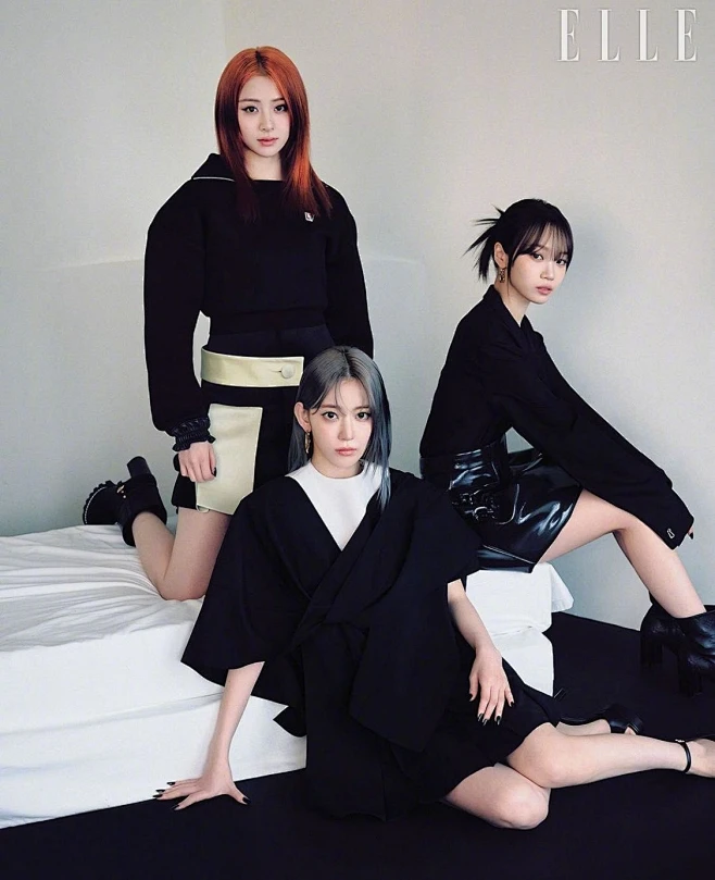 【Twi】 LE SSERAFIM x Louis Vuitton x Super ELLE Korea封面公开，五人五色不同魅力，时尚消化力 ...