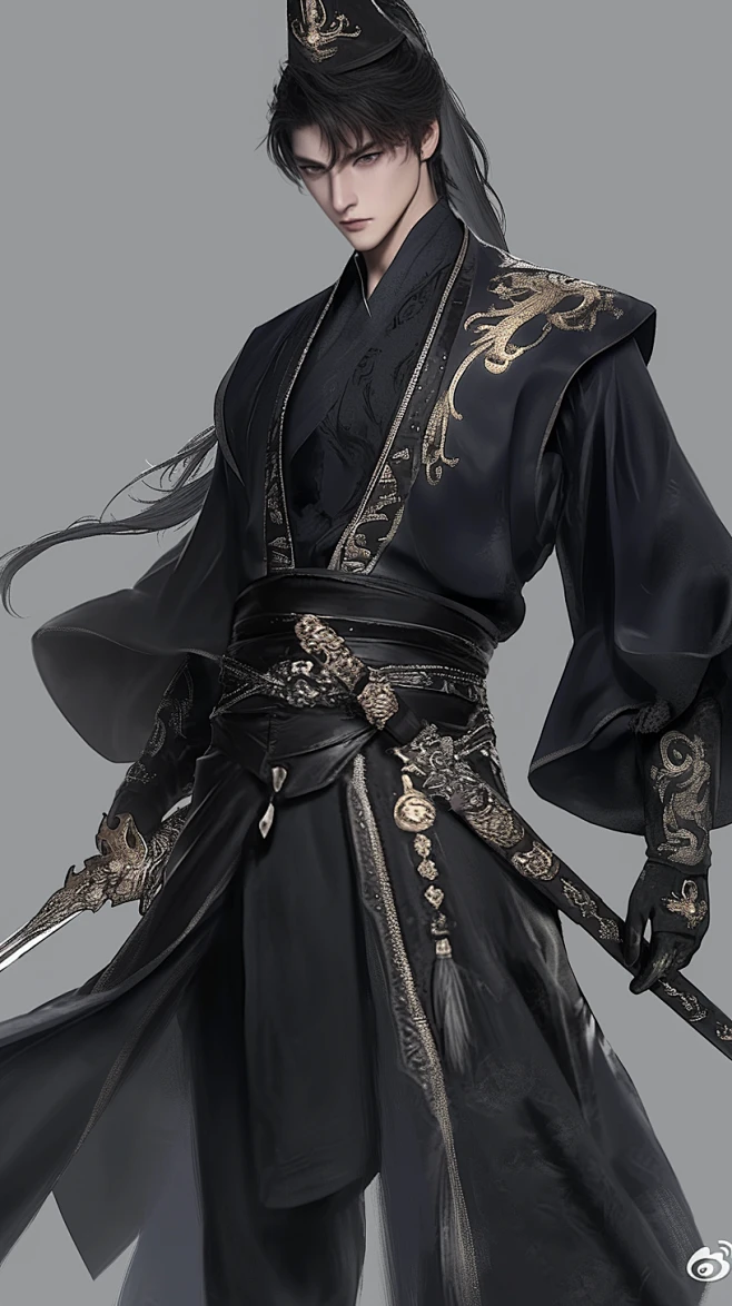 002240522_Young_handsome_man_wearing_Jinyiwei_style_robe_Jinyiw ...