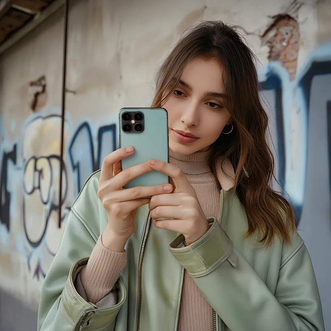 yichao777_Taking_a_photo_with_a_mobile_phone_in_one_hand_natura ...