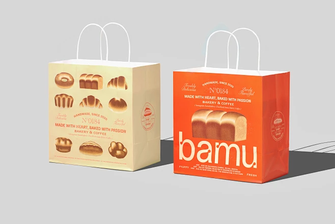 branding Graphic Designer Packaging visual identity Bread packaging ...
