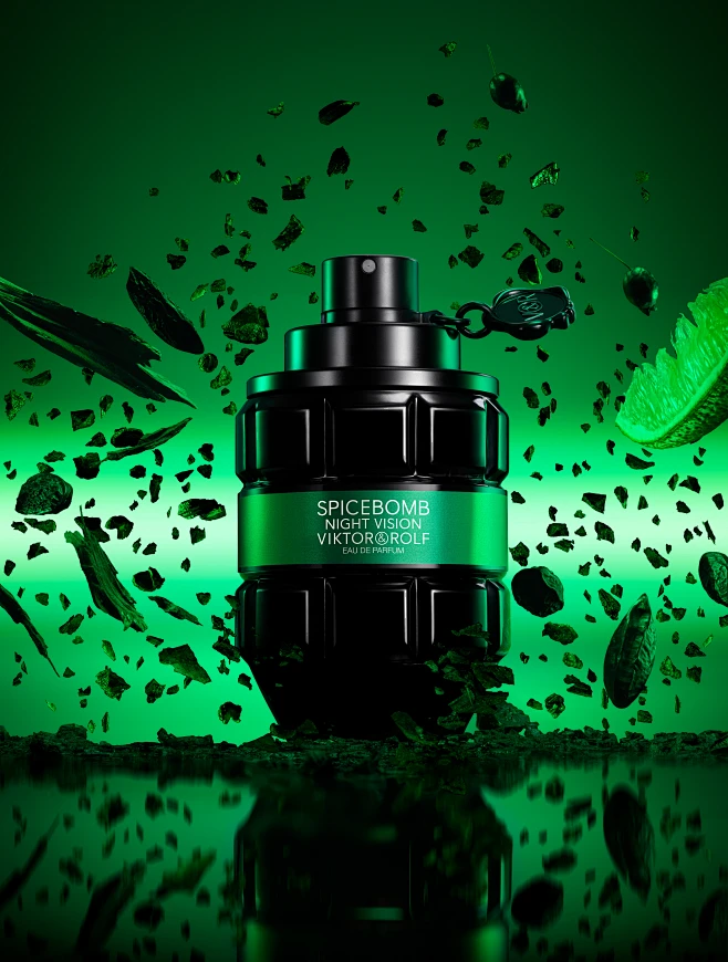 V&R SPICEBOMB // NIGHT VISION EDP & EDT :: Behance-花瓣网