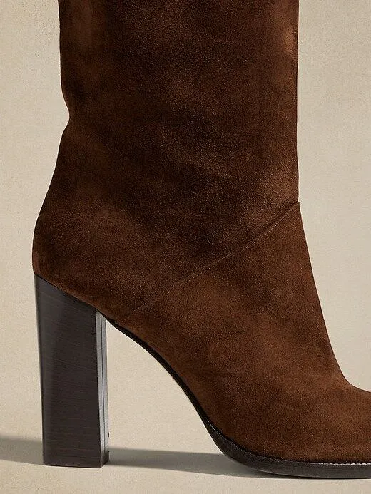 Lorca Suede Boot | Banana Republic-花瓣网