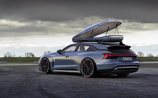 The Audi E-Tron GT Looks Even More Striking As A Shooting Brake ...