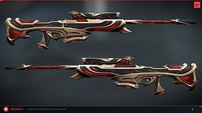 Valorant Tigris Skin-花瓣网