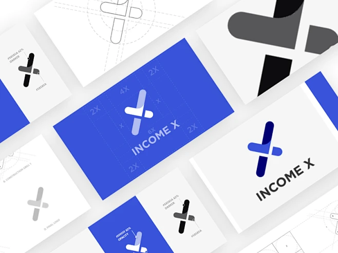 IncomeX Logo design adobe design ui logo ui design web typography ...