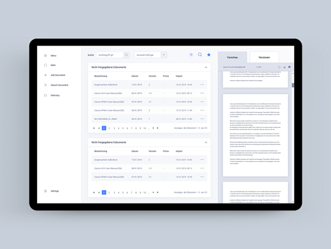 Document Management System dashboard ui dashboard design
