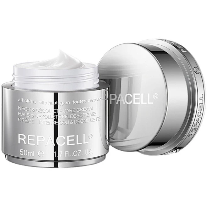 德国REPACELL瑞铂希颈霜50ml淡化颈纹天鹅颈小银膜提拉紧致嫩肤-花瓣网