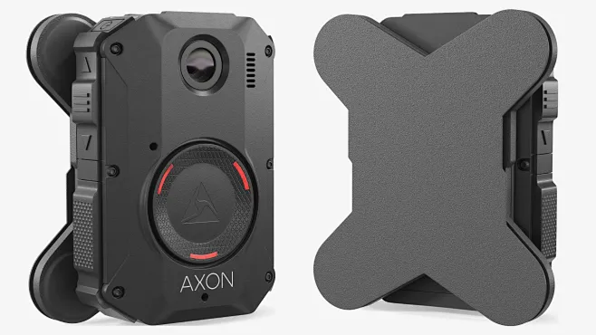 Axon Body 3 Body Camera with Magnet Mount 3D Model $39 - .3ds .blend ...