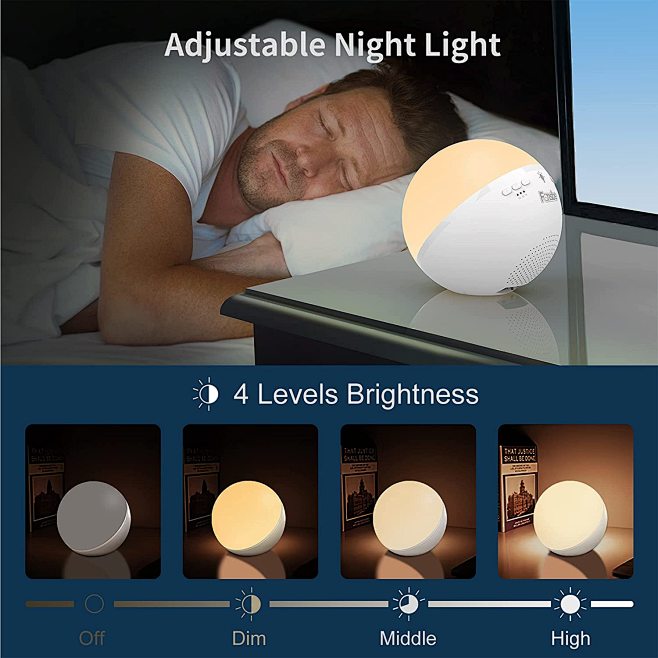 Amazon.com: White Noise Machine for Sleeping Baby Adults, Fansbe ...