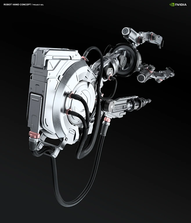 Robot Arm for Assembling scene, Gregor Kopka : A robotic industrial arm ...