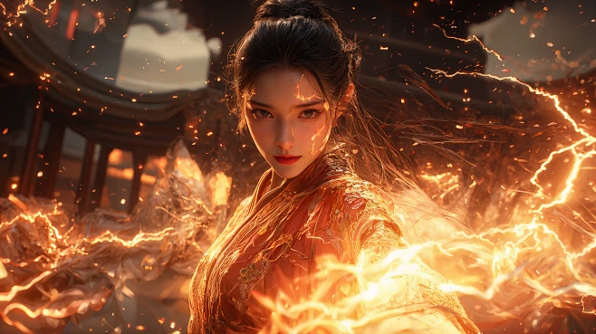 中式人物-hzj(11)-花瓣网