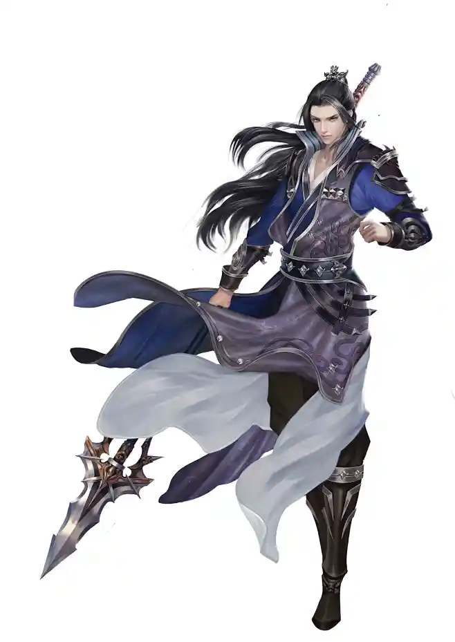 中国风男性角色原画中国风写实角色原画来自cgbook.cn (512)-花瓣网