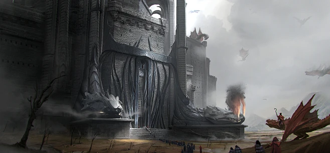Dragon Prison, Anis Tannous : Created this concept for the buddy up ...