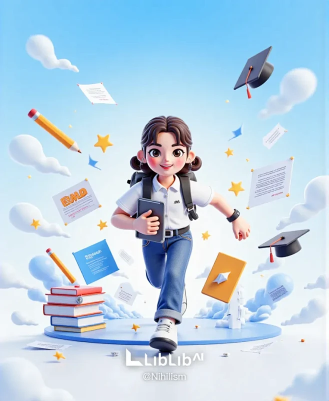 【bai】3D万塑映象模型_IP&人物_电商运营海报-LoRA-bai-LiblibAI-花瓣网