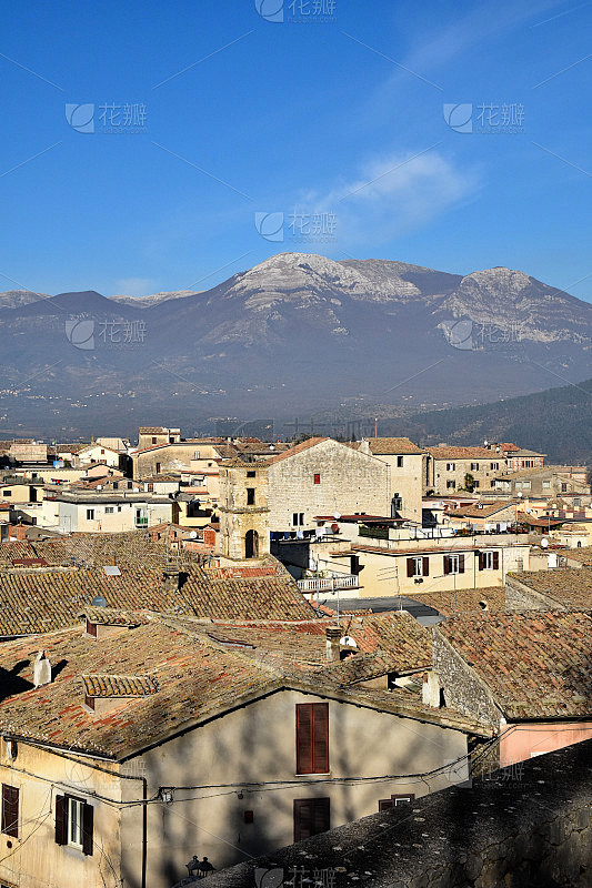 在古老的意大利城市旅游