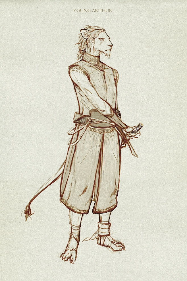 05 Justin cherry，Artstation 2019创作挑战主题【亚瑟王传奇】作品赏析