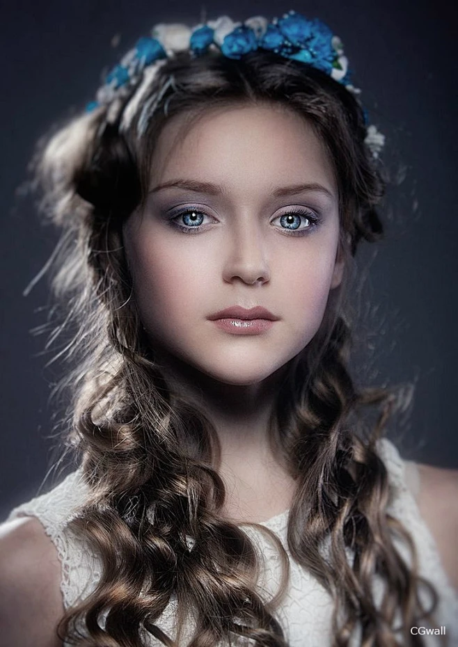 童模小萝莉可爱萌图 - cgwall游戏原画-花瓣网