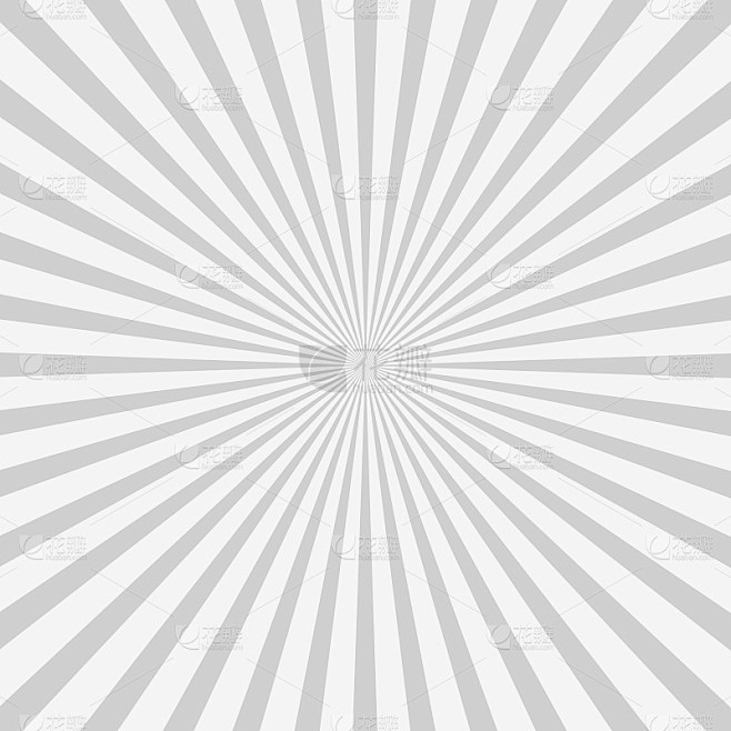 Gray rays background. Vector