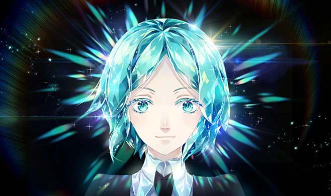 宝石之国 磷叶石 绘师：silverbin（pixiv id=2492714）本作品pixiv id=65605292-花瓣网