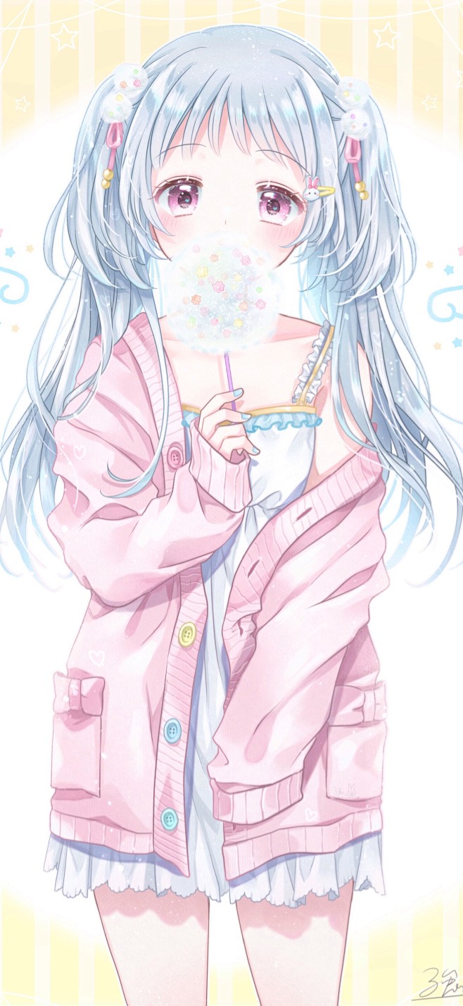 子兎。 二次元少女 动漫壁纸