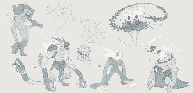 Limbo Creatures-花瓣网