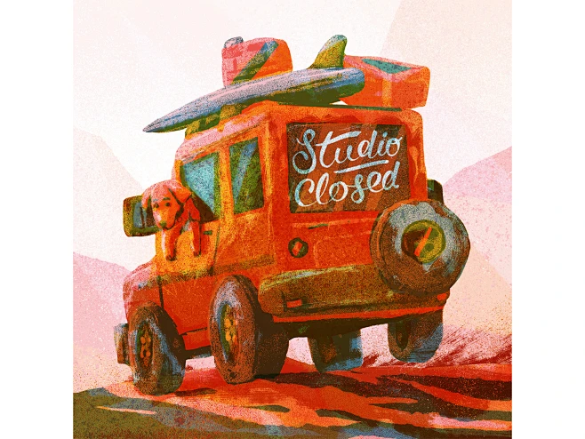 Studio Closed!-花瓣网