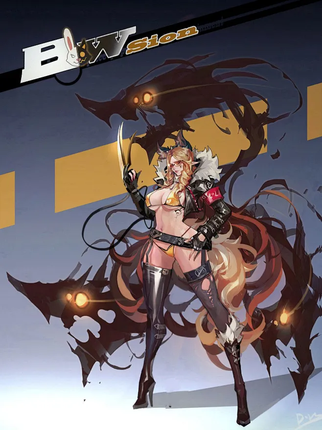 日韩风格deadman画师SF GIRL集合-花瓣网