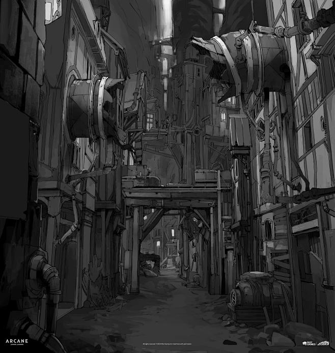 Arcane Background design-花瓣网