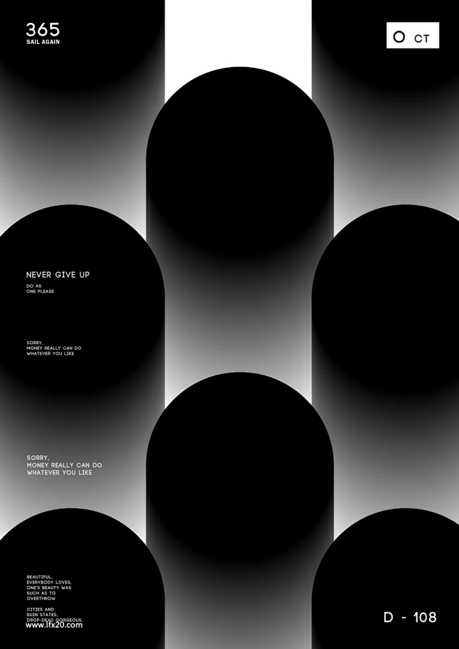 时尚流行元素潮流语言彩色几何图形渐变海报-花瓣网