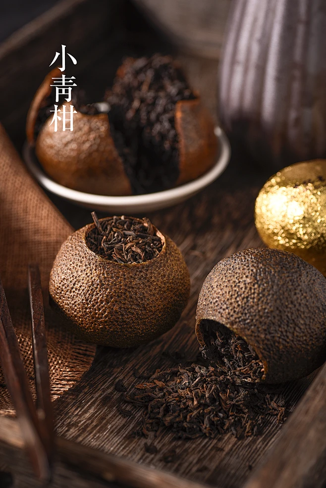 茶叶 小青柑拍摄_董名扬_68Design-花瓣网