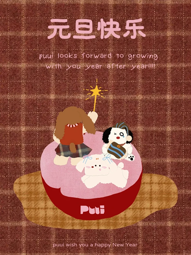 Puui. Happy New Year｜ - 小红书-花瓣网