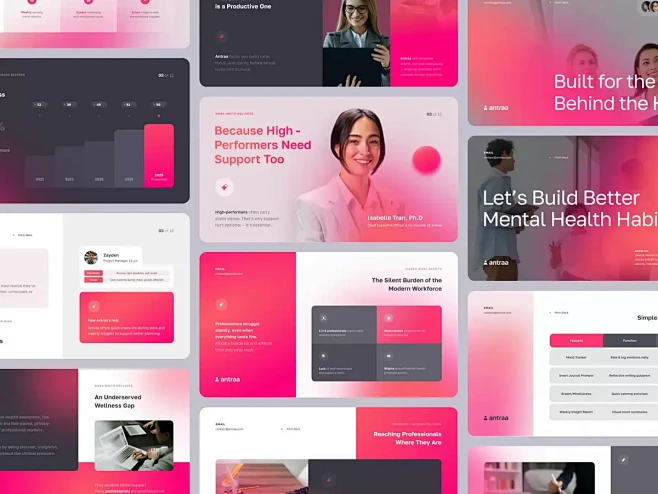 Antraa - Healthcare Pitch Deck ai animate artificial intelligence b2b ...