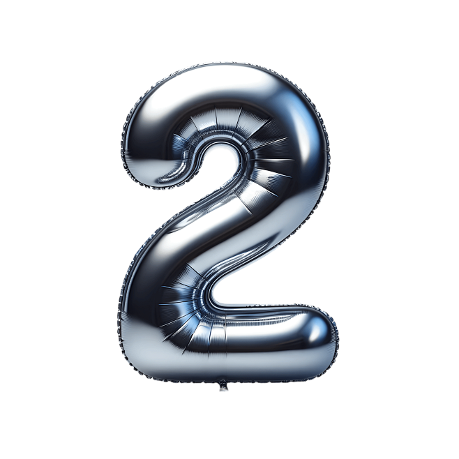 render-of-number-2-chrome-balloon