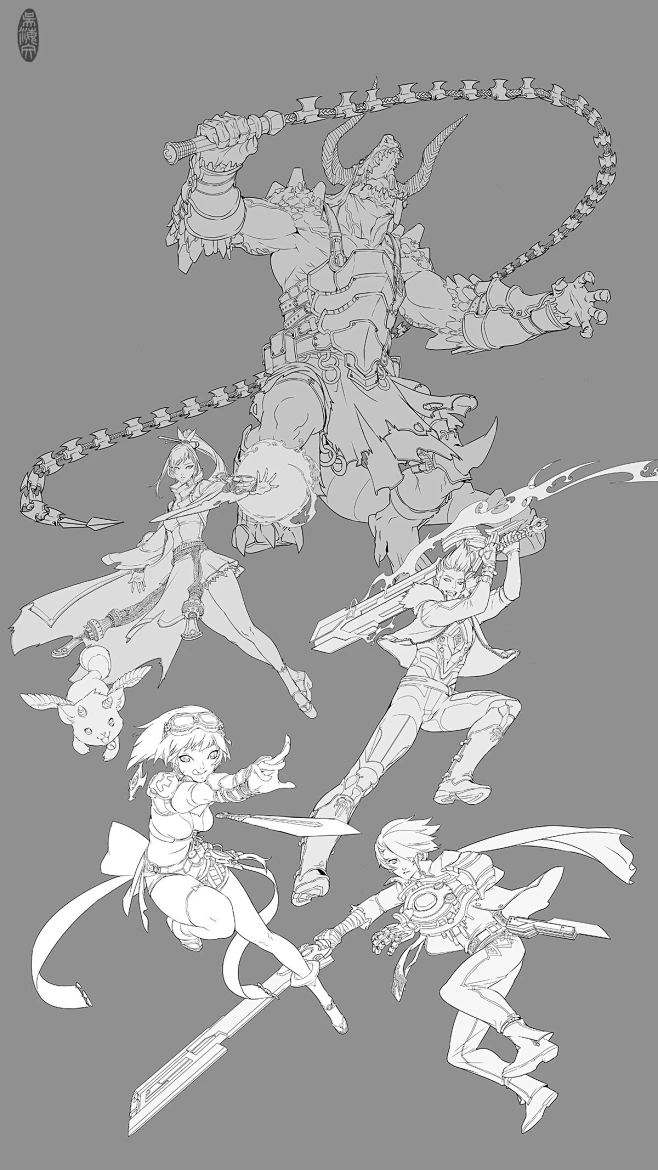 ArtStation - Battle Breakers poster ideas, Herman Ng-花瓣网