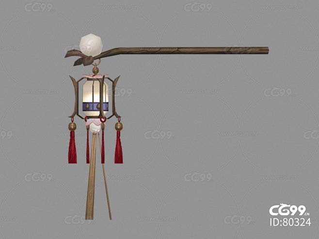火烛 灯笼-cg模型免费下载-CG99