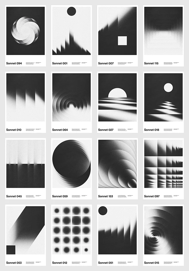 Sonnet Posters : Highlighted works from a poster series inspired by ...